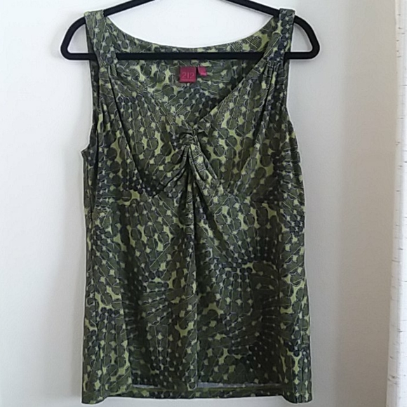 212 Collection | Tops | 22 Collection Blackgreen Tank 2 | Poshmark